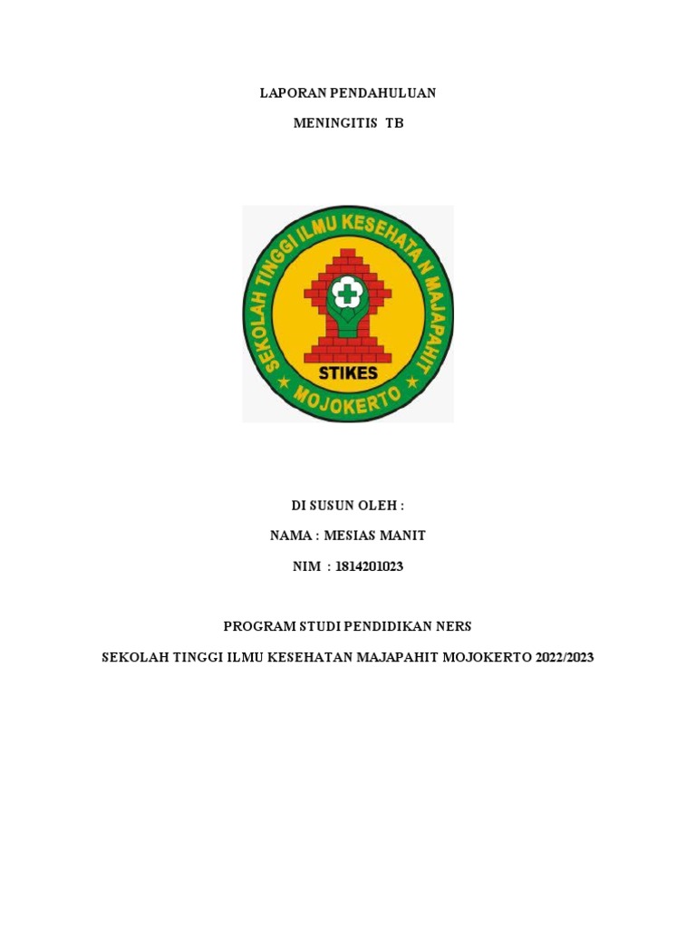 LP - Mengitis TB | PDF