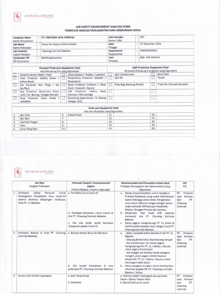 JSEA - Fence For Heavy Vehicle Shelter | PDF