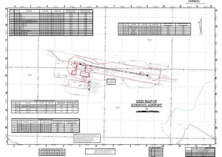 Grid Map - Kurnool Airport | PDF | Applied And Interdisciplinary ...