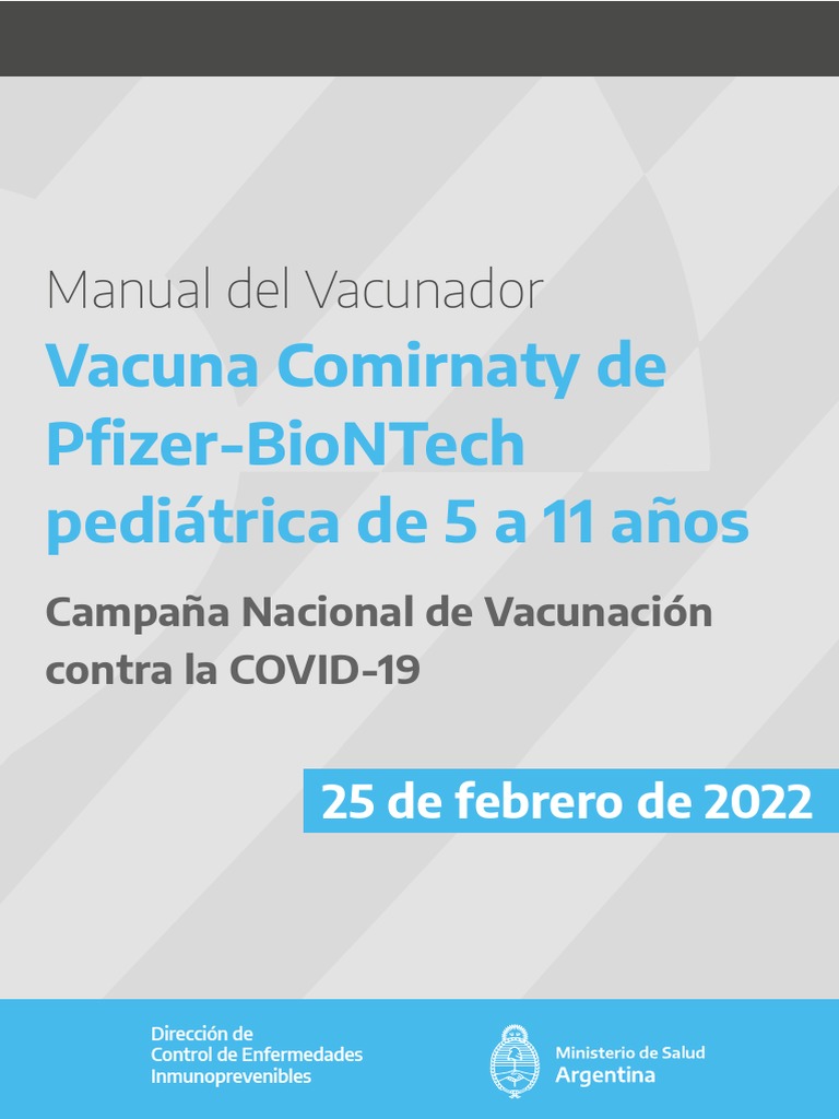 Manual Pfizer Pediatrica | PDF