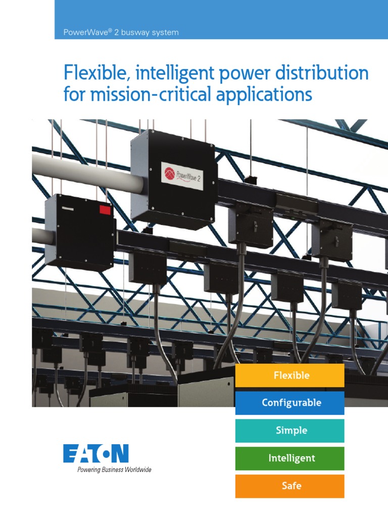 Eaton Pdi Powerwave 2 Busway Brochure Br155038en | PDF | Electronics ...