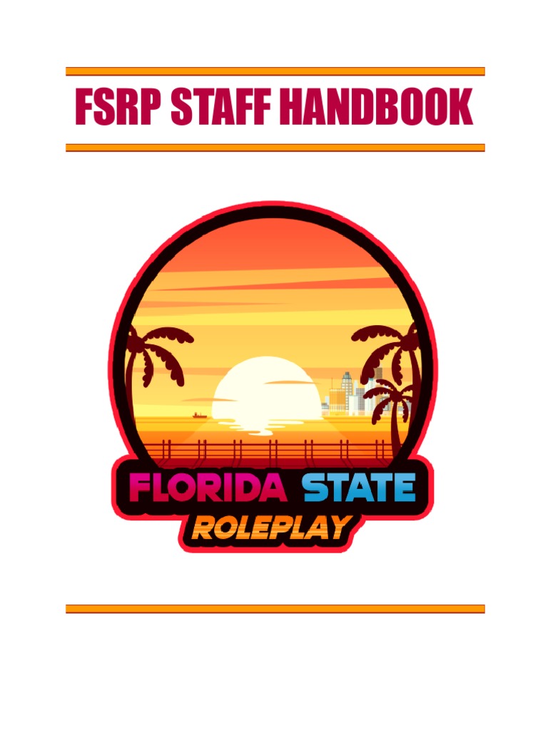 FSRP Staff Handbook | PDF