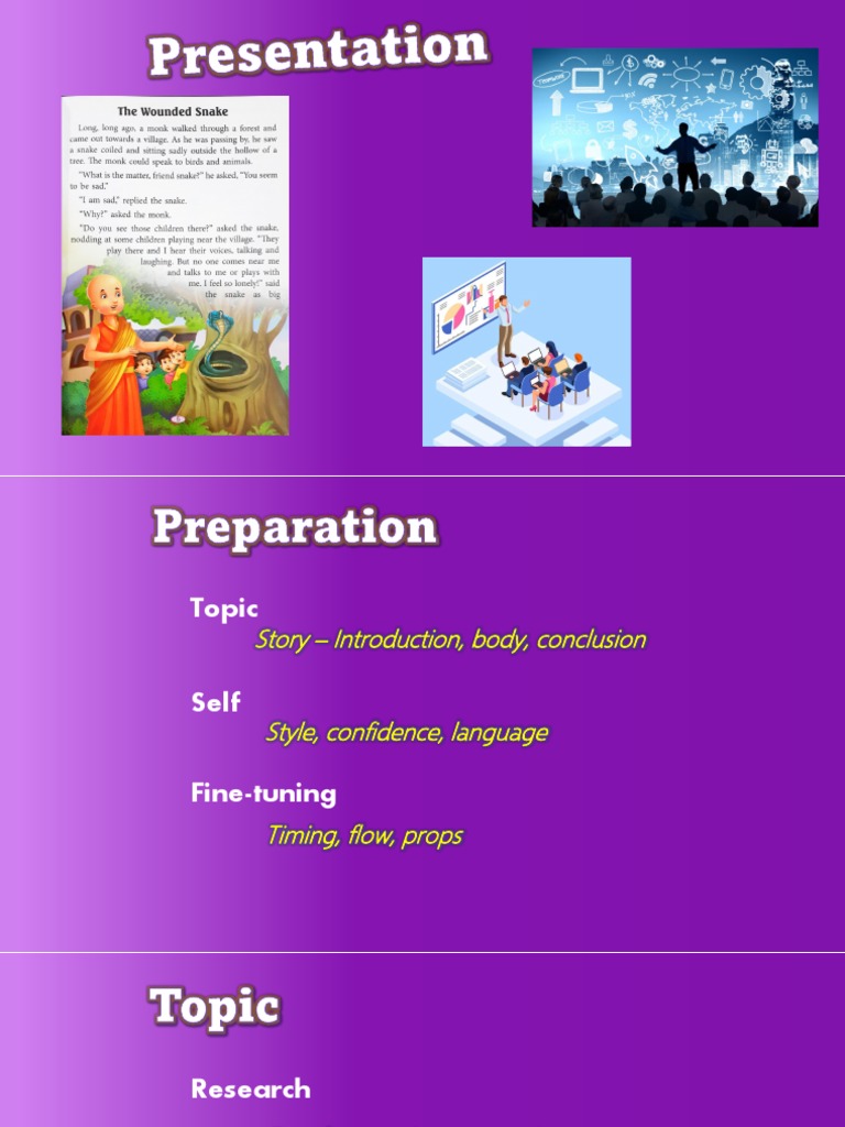 Presenting A Topic | PDF | Career & Growth