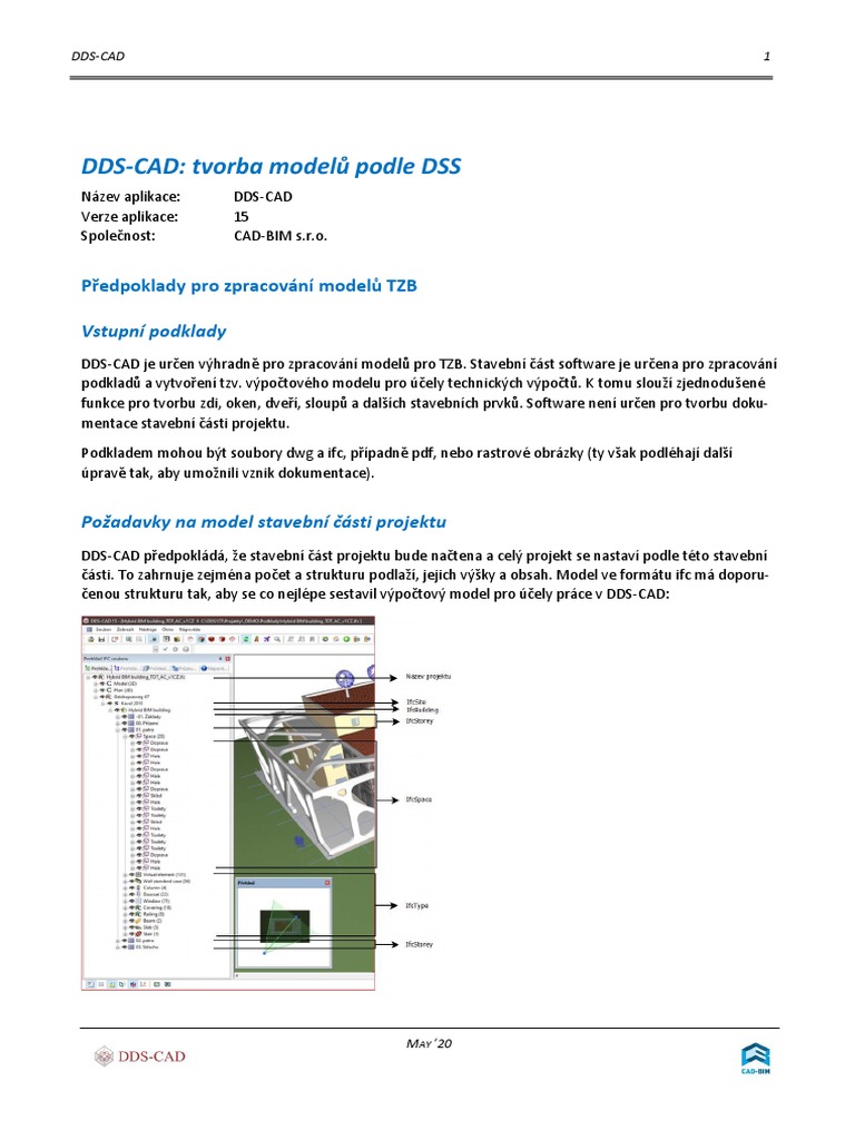 DDS-CAD Tvorba Modelu Standard | PDF