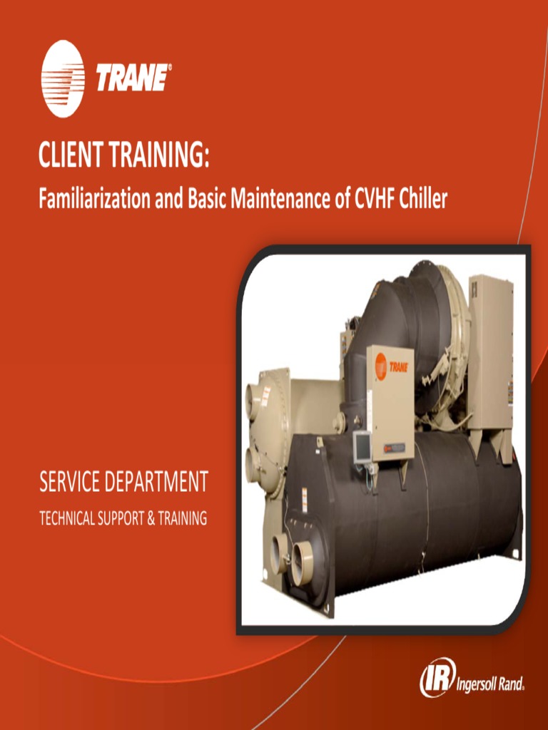 Trane CVHF | PDF | Gases | Liquids