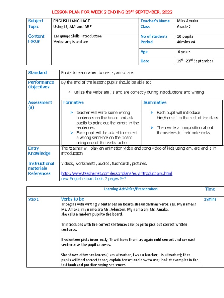 Week2 English Language | PDF | Question | Educational Assessment