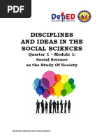 Quarter 1 - Module 6 Disciplines of Social Work | PDF | Social Work ...