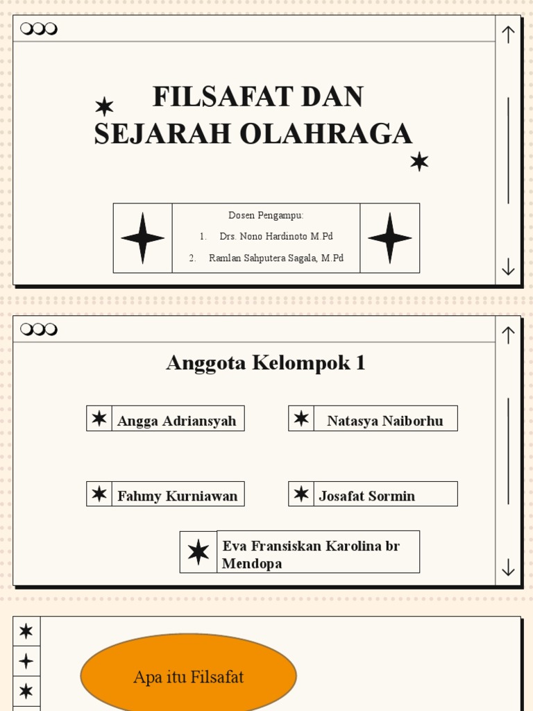 Makalah Filsafat Dan Sejarah Olahraga Klompok 2 | PDF