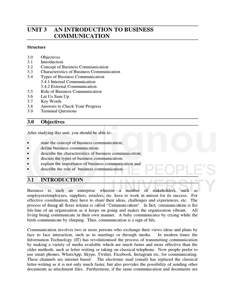 Unit 3 | PDF | Communication | Public Relations