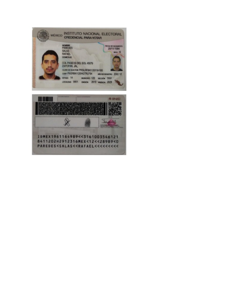 IfE Por Los Dos Lados Del Representante Legal Rafael Paredes | PDF