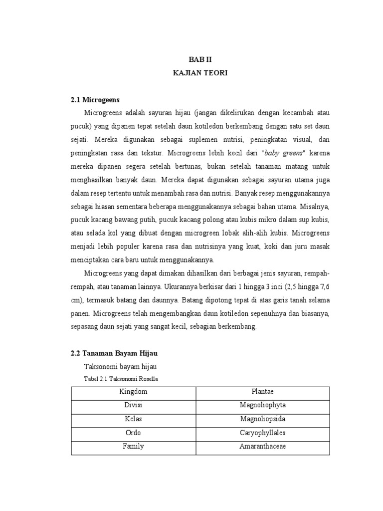 Bab 2 Kajian Teori | PDF