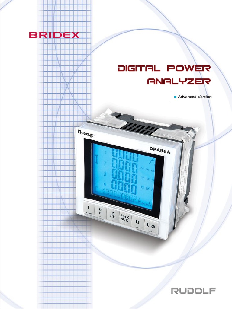 Rudolf - Digital Power Analyzer | PDF | Relay | Power (Physics)
