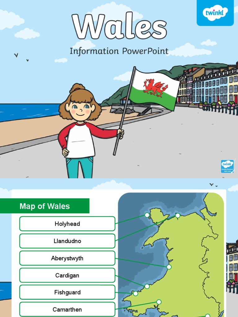Map of Wales and its landmarks | PDF | Wales