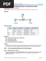 Configure DTP and VLANs in Packet Tracer | PDF | Network Protocols | Telecommunications