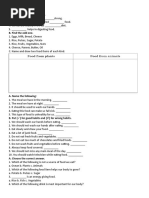 Class 2 Evs Our Neighbourhood Worksheet With Answers | PDF