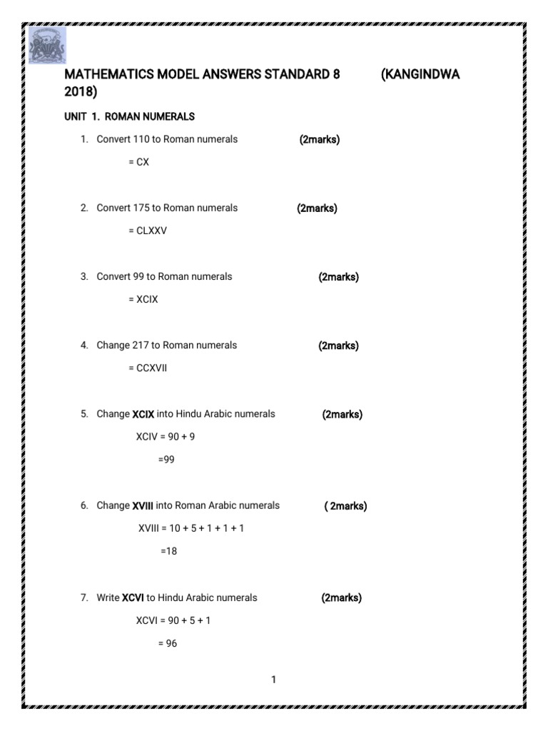 STD 8 Maths Q and A | PDF | Speed | Elementary Mathematics