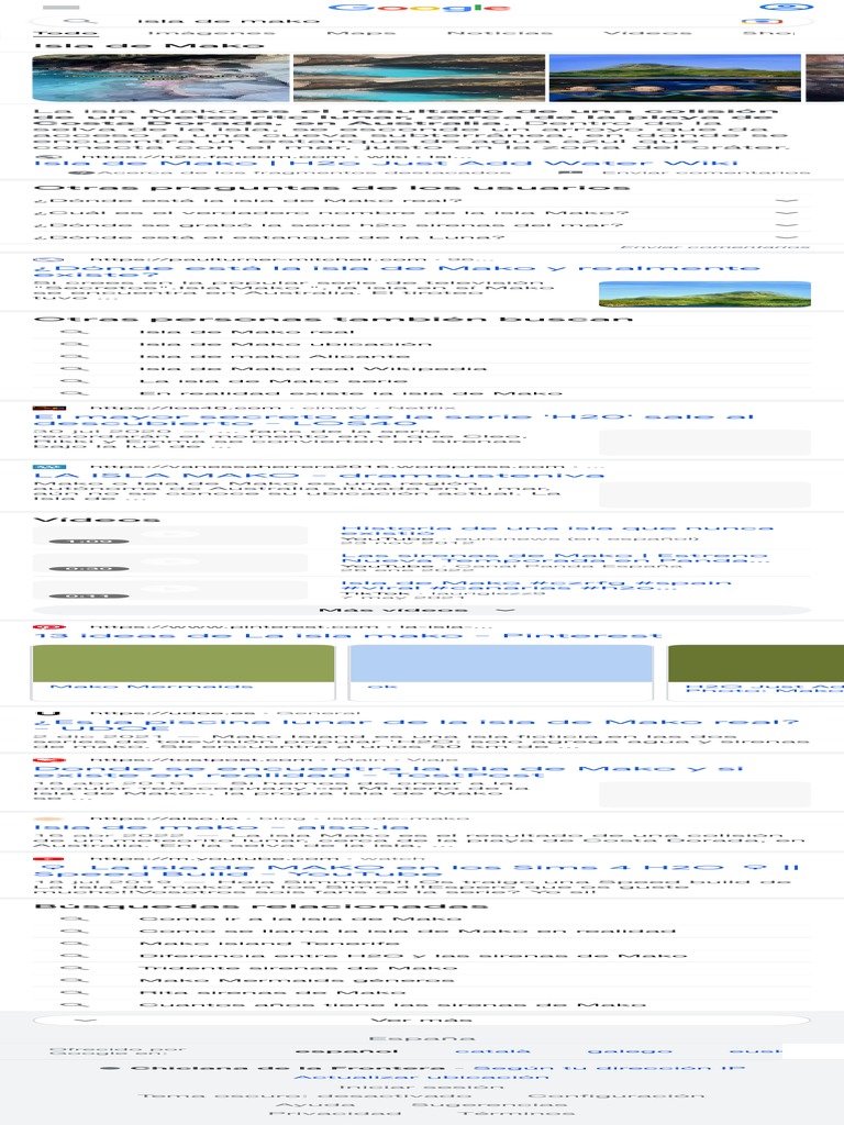 Mako: La Isla Ficticia de H2O | PDF | Hogar, jardinería y bricolaje