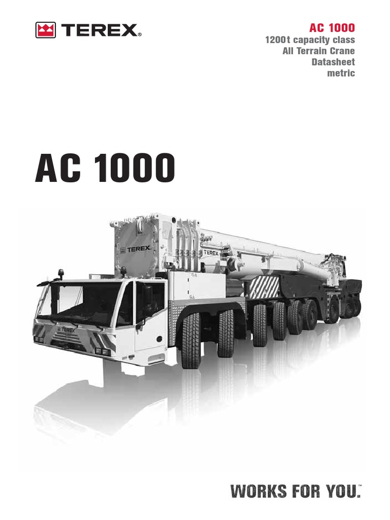 Demag AC 1000 | PDF