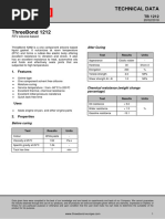 Three Bond 1104 Liquid Gasket Data Sheet | PDF | Liquids | Viscosity