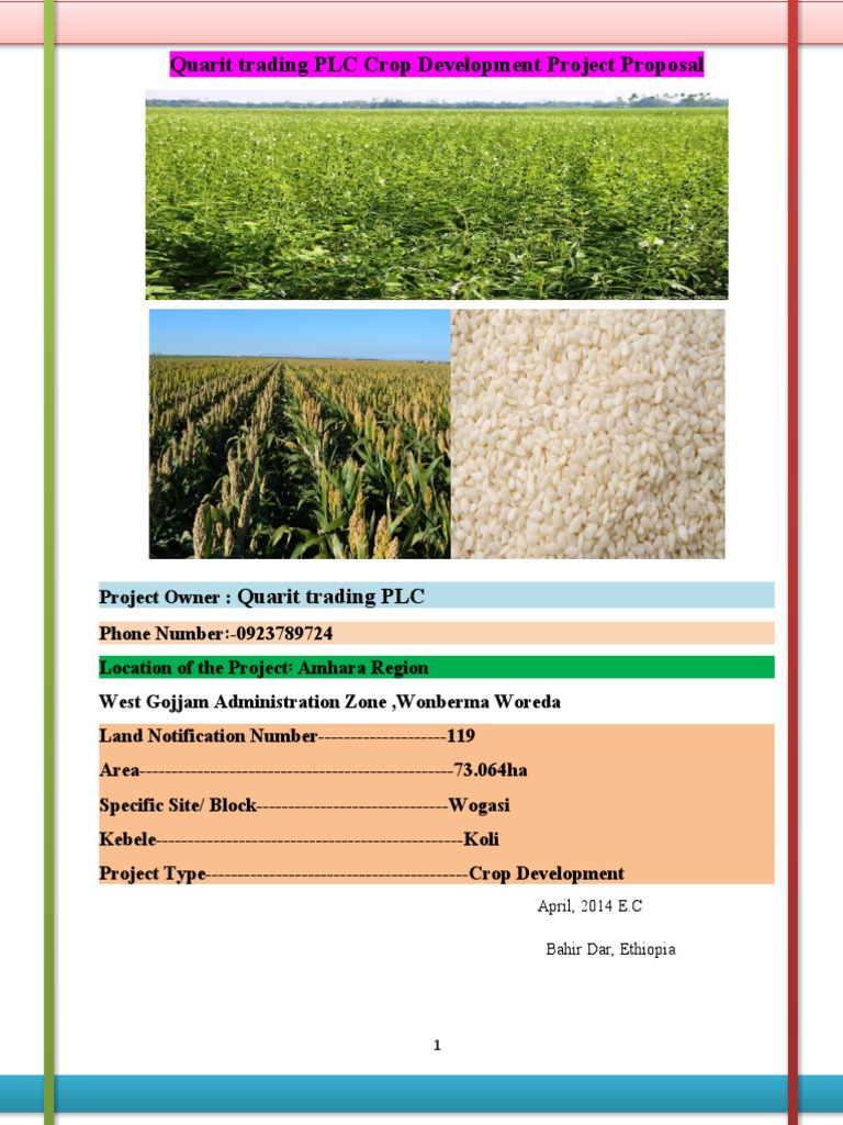 Project 2 | Download Free PDF | Agriculture | Smallholding