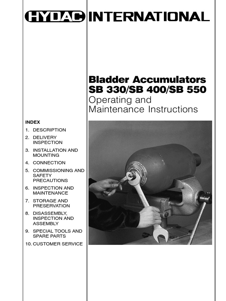 Bladder Accumulators | Download Free PDF | Valve | Nut (Hardware)