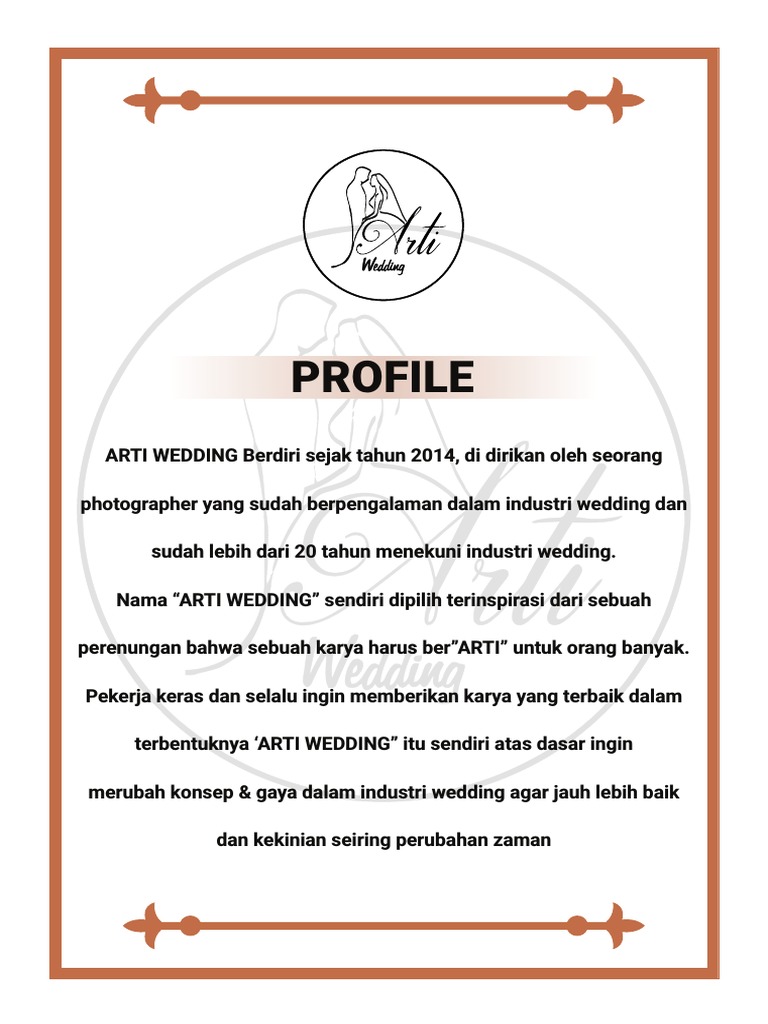Arti Wedding Profile-1 | PDF