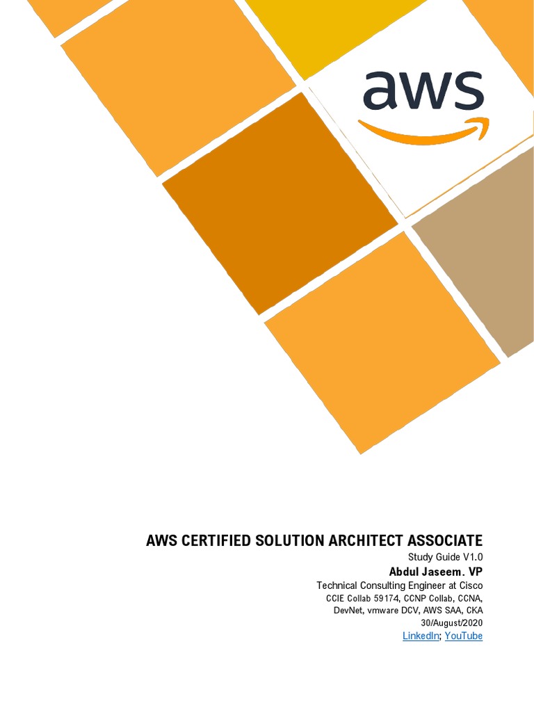 Aws Certified Solution Architect Associate Study Guide V1 0 Abdul