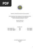 Contoh Format Proposal PKM-KC | PDF
