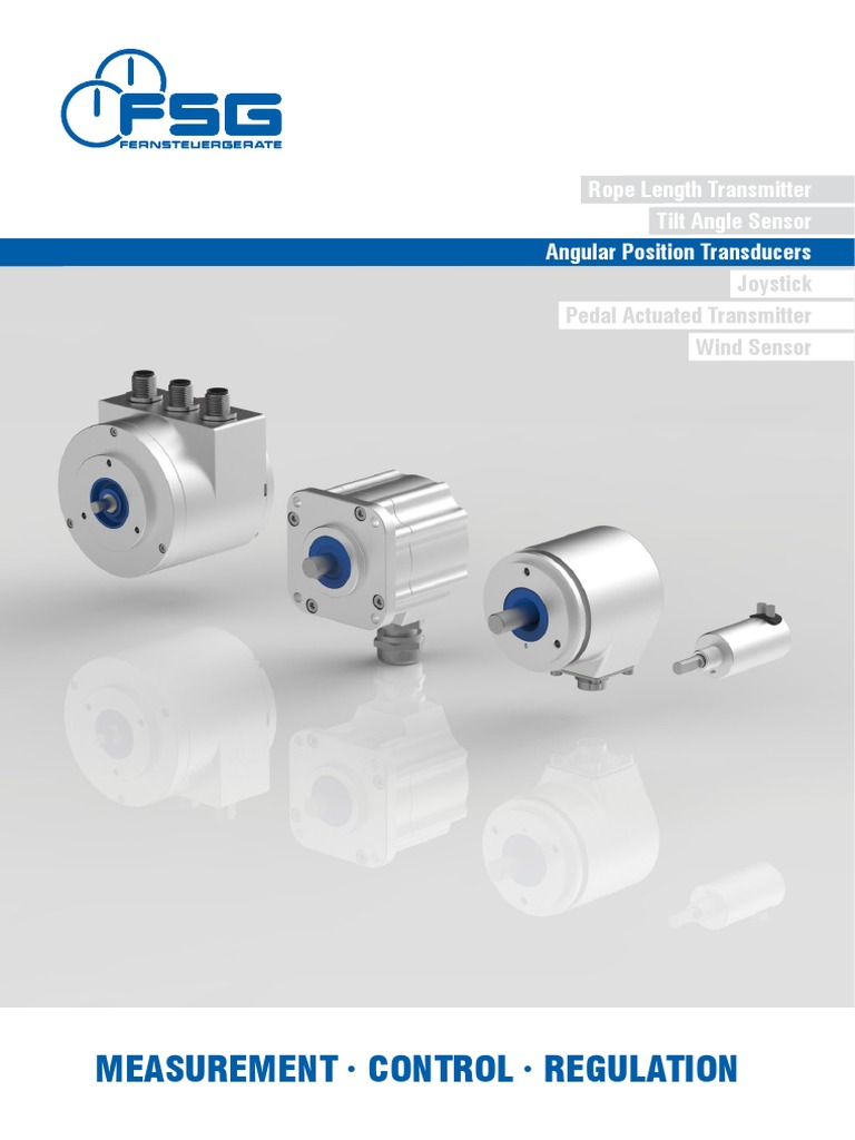 FSG Angular Position Transducers E (2) | PDF | Bearing (Mechanical ...
