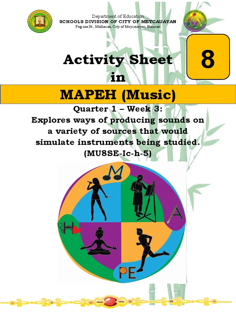 MAPEH 8 Week 3 October 26 30 | PDF | Physical Fitness | Aerobic Exercise