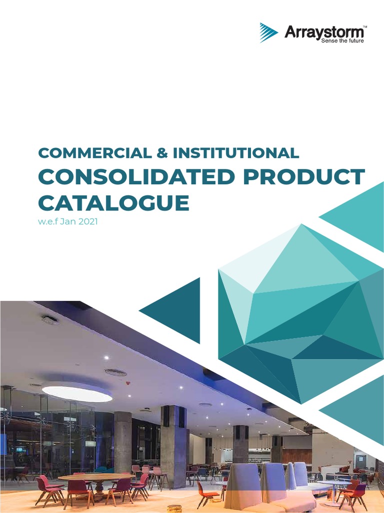 Arraystorm Consolidated Product Catalogue | PDF | Lighting | Efficient Energy Use