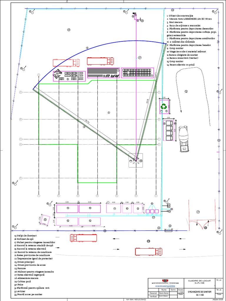 Organizarea de Santier | PDF