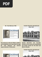 SPED Timeline | PDF | Special Education | Disability