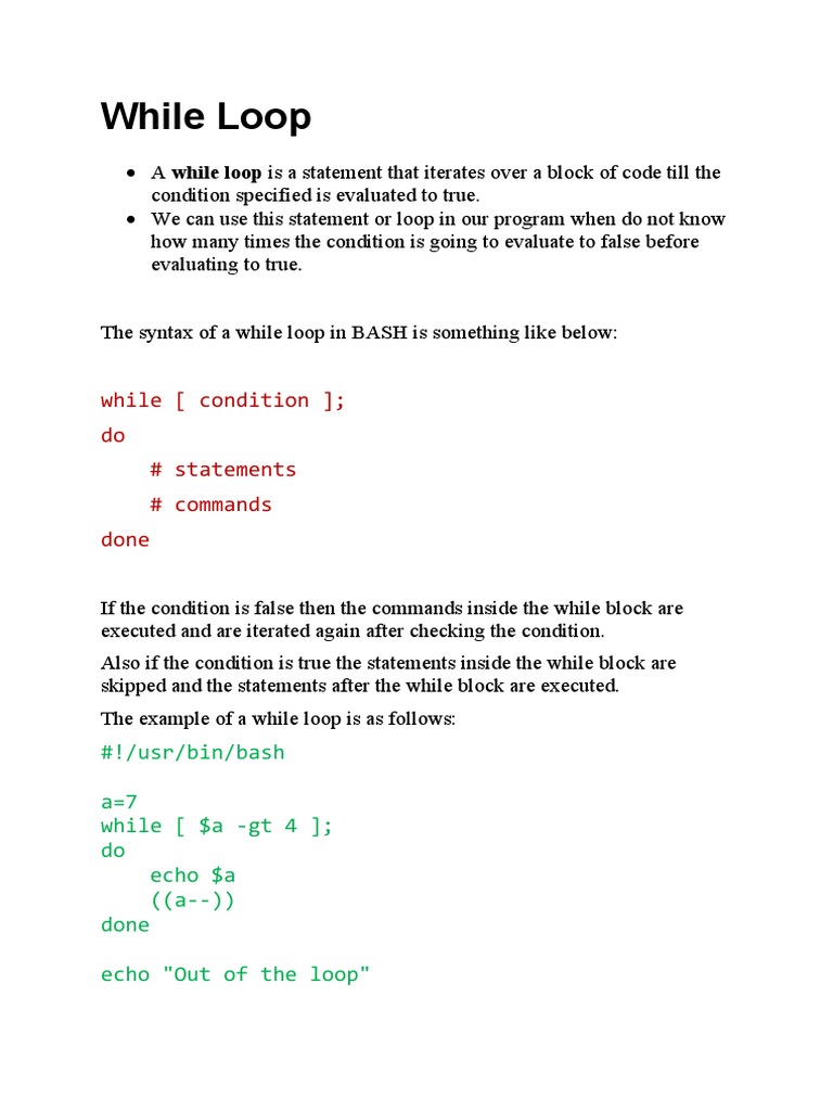 Loop Control Structure | PDF | Control Flow | Subroutine Loop Control Structure | PDF | Control Flow | Subroutine