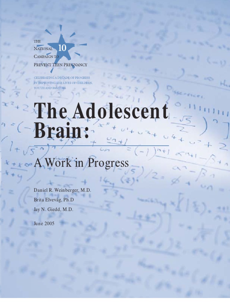 BRAIN of Teens | PDF | Adolescence | Prefrontal Cortex