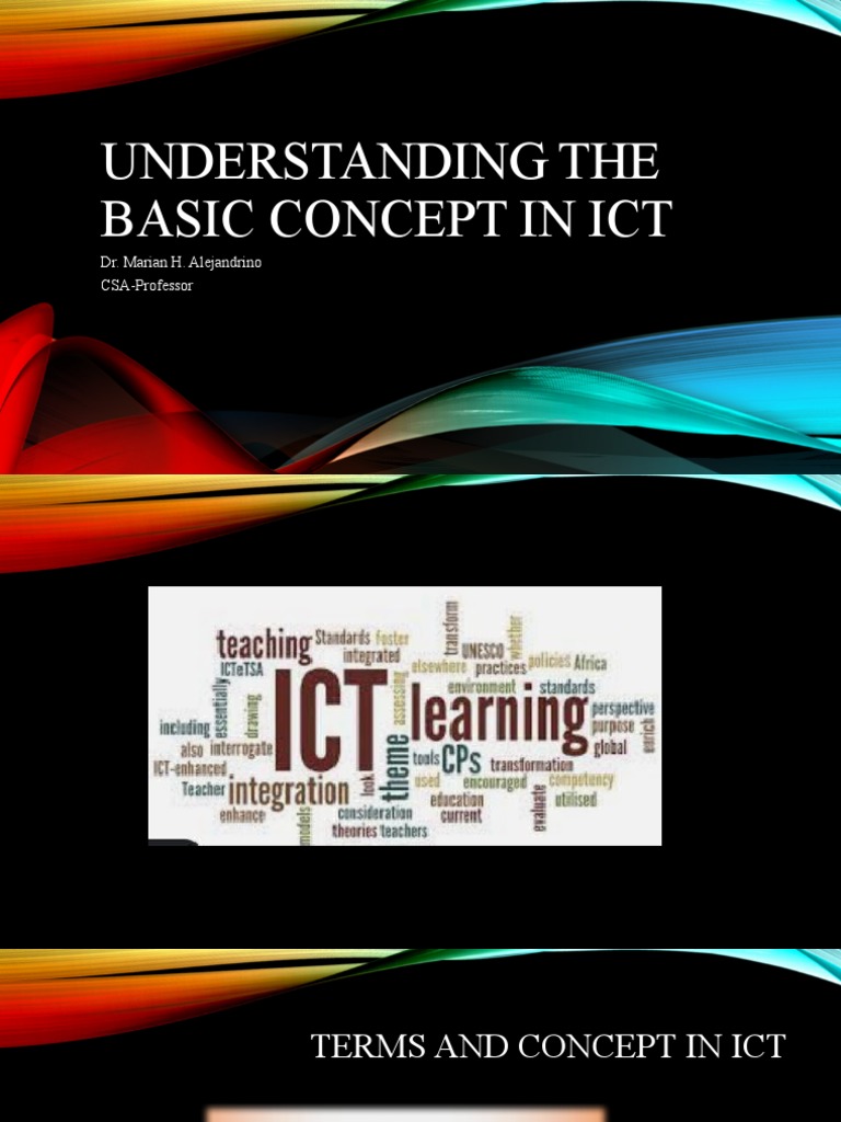UNDERSTanding The Basic Concept in Ict | PDF | Educational Technology ...