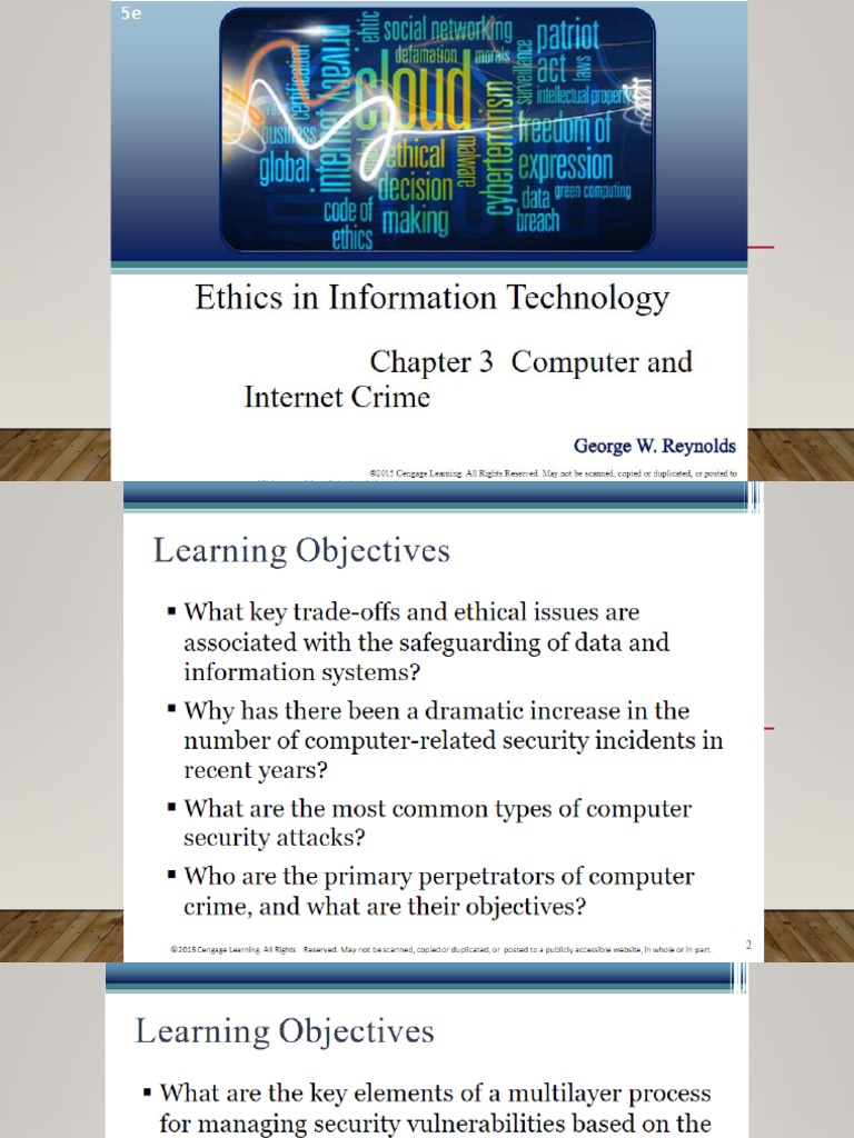Chapter 3 - Computer and Internet Crime | PDF