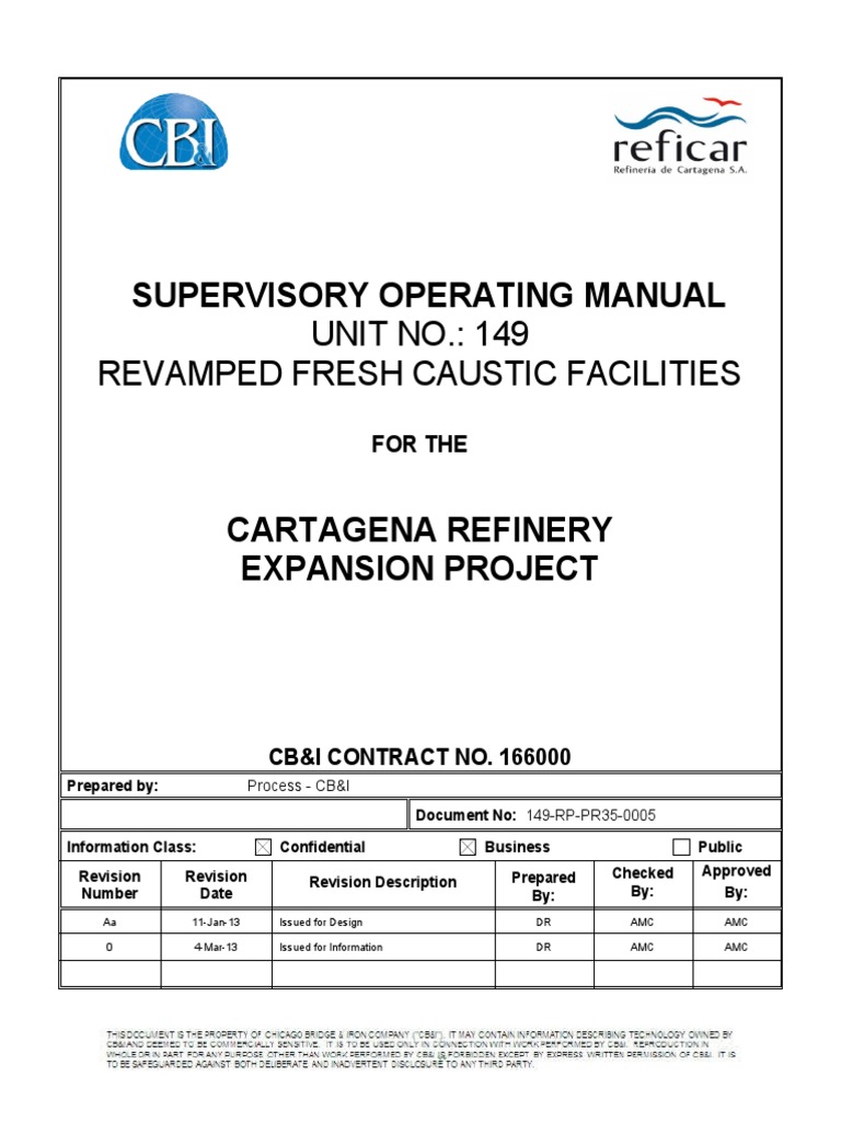 Unit 149-Caustic Som | PDF | Pipe (Fluid Conveyance) | Pump