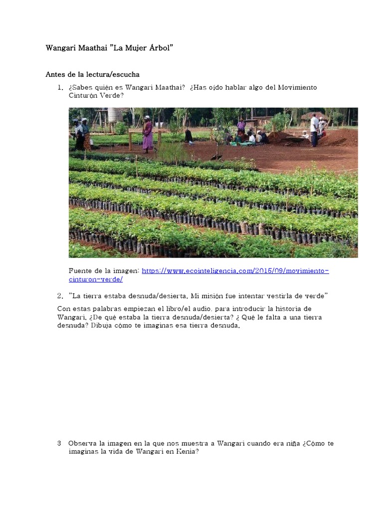 Wangari Maathai | PDF