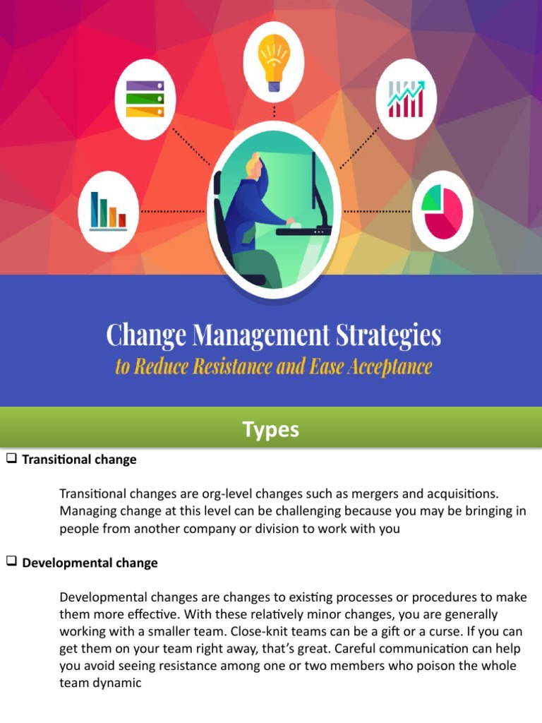 Change Management Strategies | PDF | Career & Growth | Business