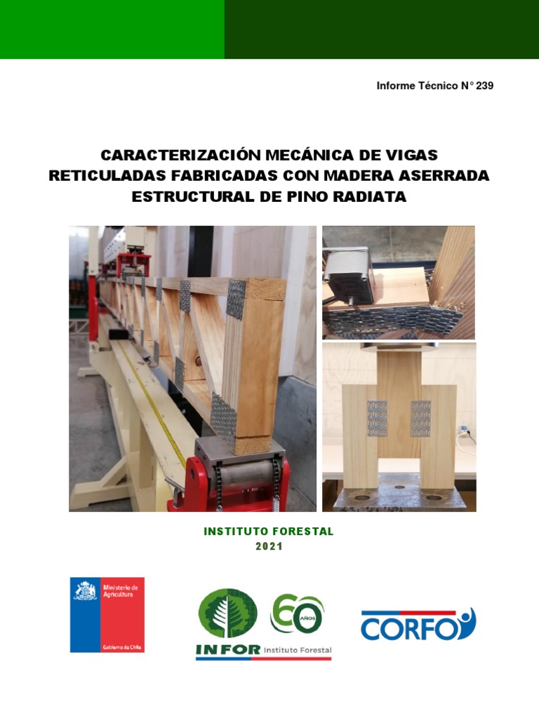 Vigas Reticuladas de Madera: Estudio Técnico | PDF | Análisis de ...