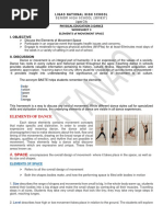 Elements of Dance: Physical Education Area 1 SEM A.Y. 2020 - 2021 | PDF ...