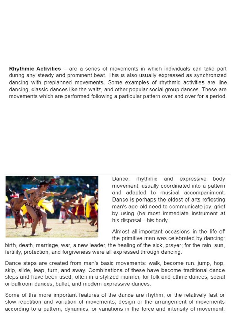 Folk Dance Handouts | PDF