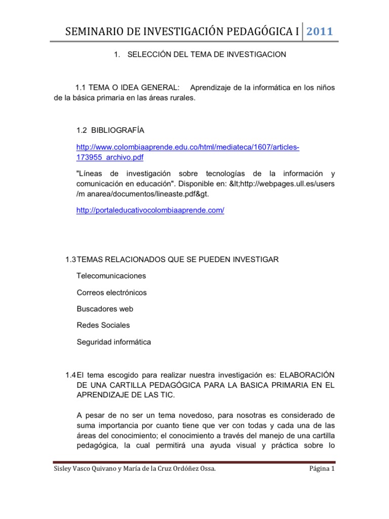 Cartilla Pedagógica de Las Tics | PDF