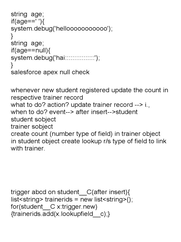 TRIGGERS | PDF | User (Computing) | Computer Engineering TRIGGERS | PDF | User (Computing) | Computer Engineering