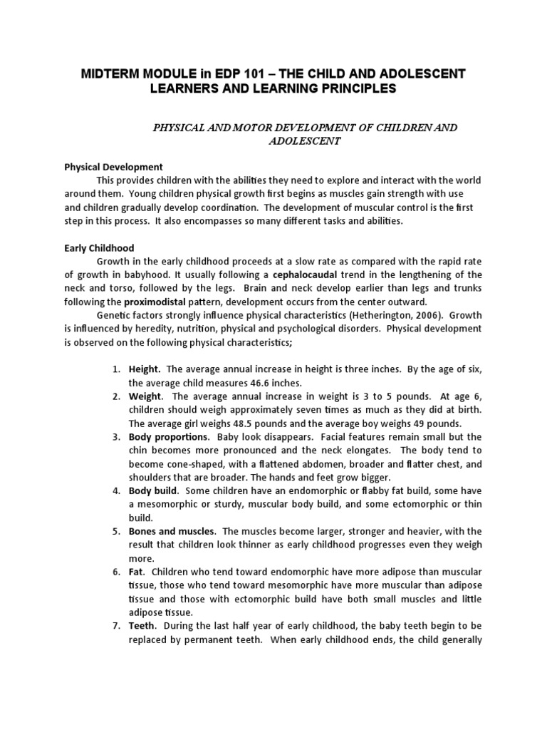 Edp 101 Midterm Module | PDF