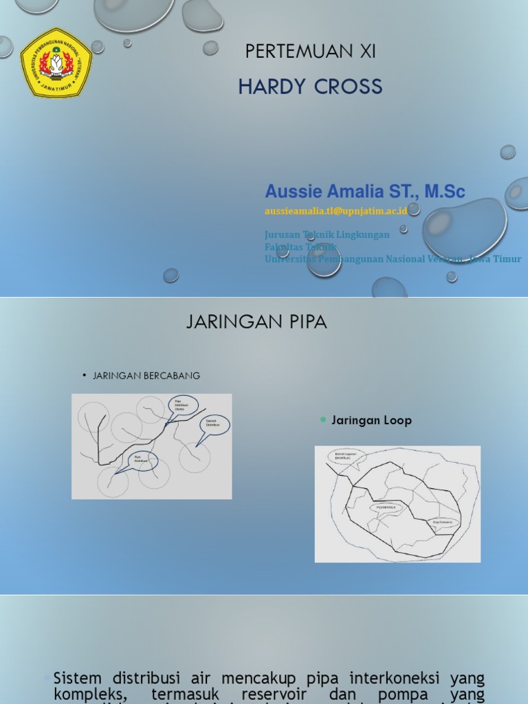 JUDUL METODE HARDY CROSS | PDF