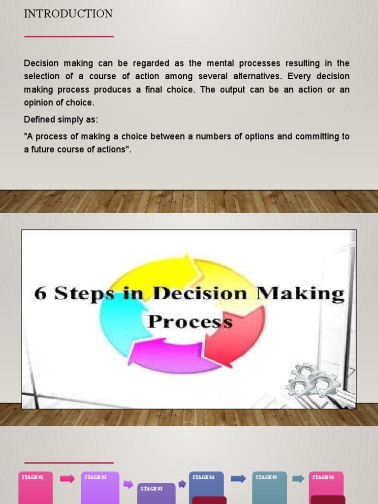 Decision Making Process | PDF | Decision Making | Cognitive Psychology