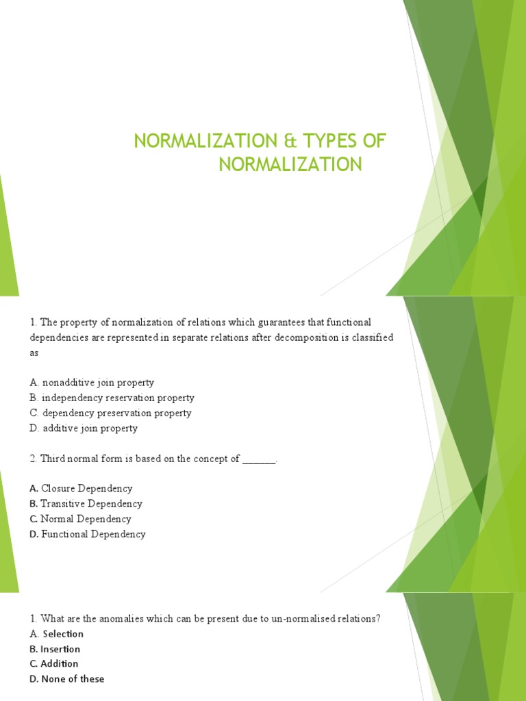 Normalization Updated Pdf 