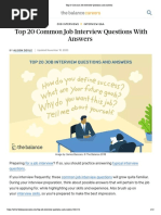 Top 20 Mechanical Supervisor Interview Questions With Answers PDF ...